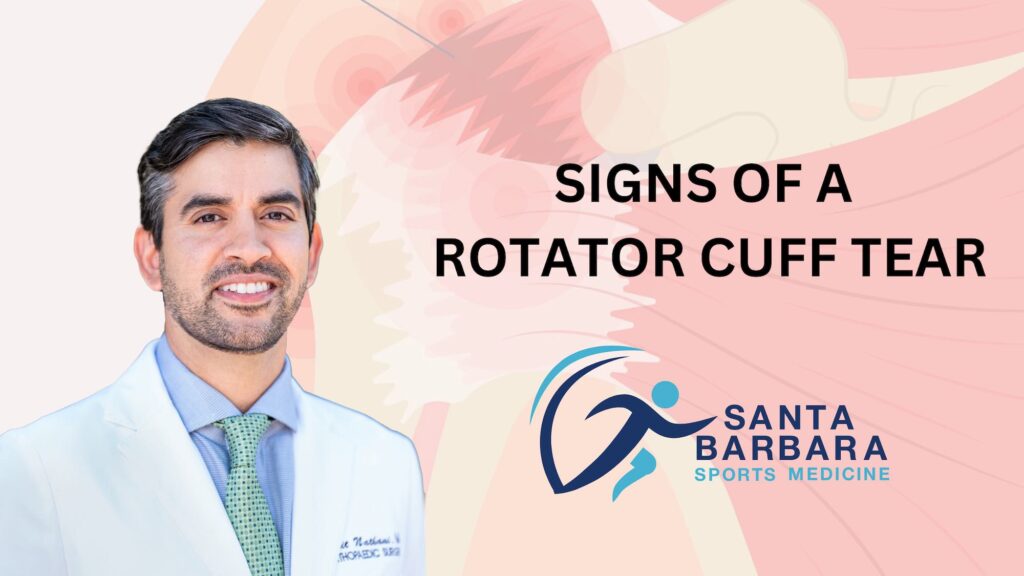 Signs of a Rotator Cuff Tear – Dr. Amit Nathani, MD
